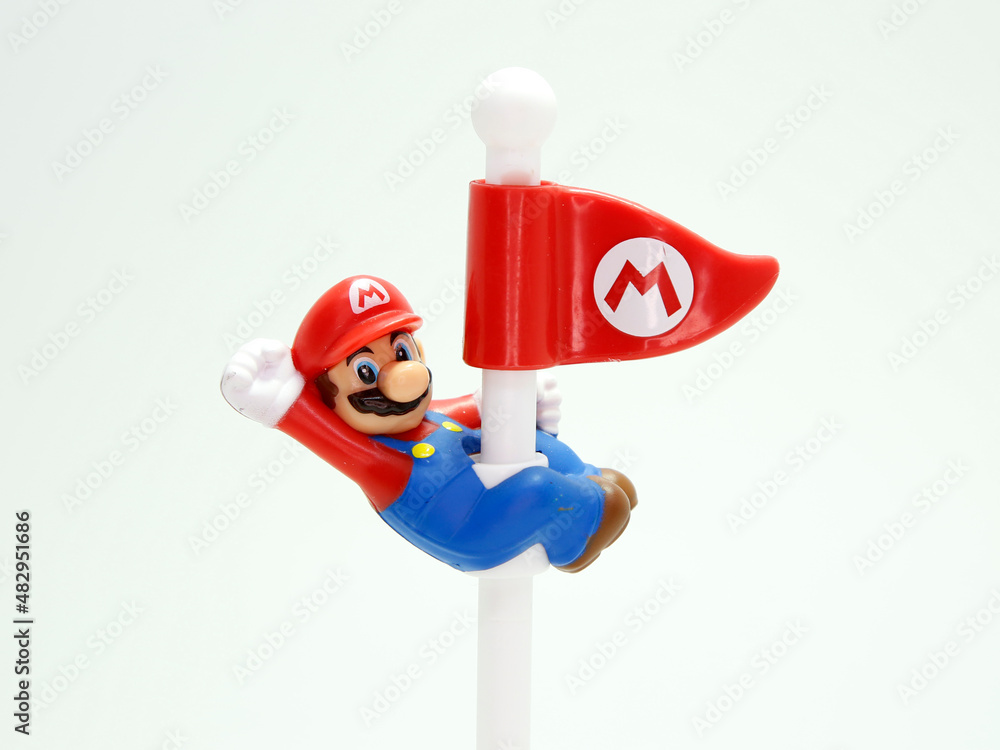Super Mario Bros. MacDonal's Happy Meal Toys. Toad. Super Mario Bros ...