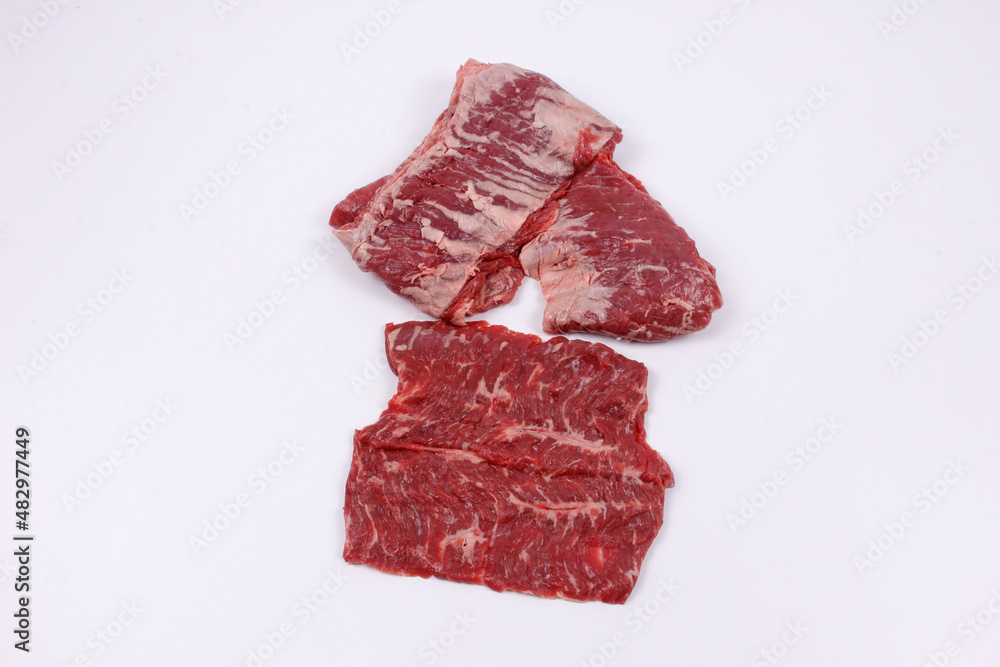 Foto de Cortes de Filetes de Carne de Roja de Res do Stock | Adobe Stock