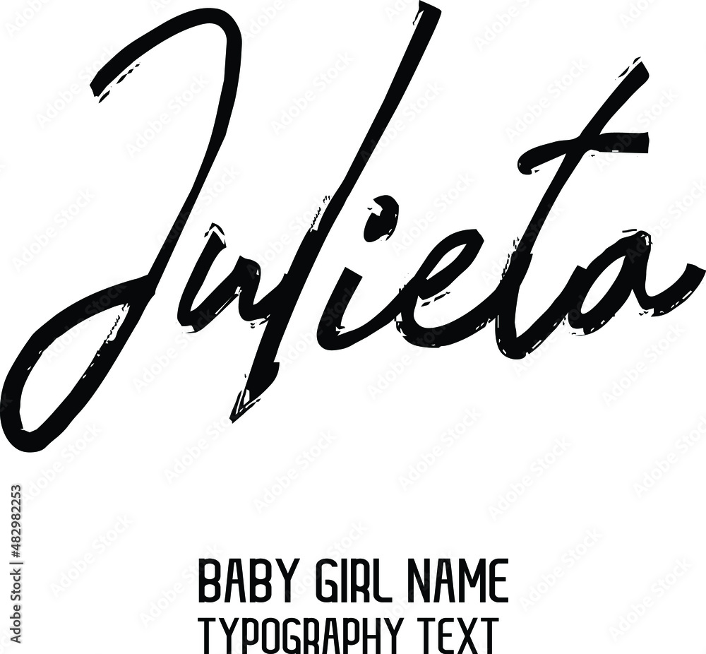 Wall Mural Image Children Julieta Name For Cute Baby Girl In wall-mural-image-children-julieta-name-for-cute-baby-girl-in
