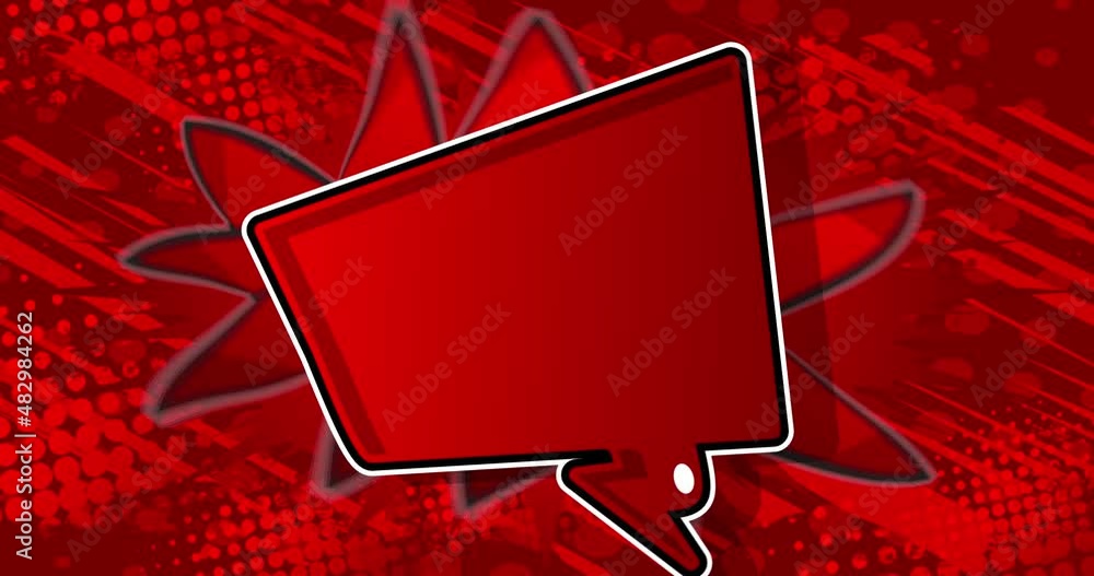 Comic Book Background. Motion poster. 4k animated Comics moving ...