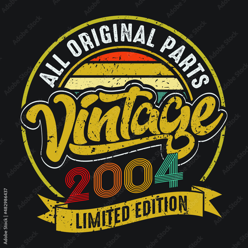 Vintage 2004 all original parts limited edition retro birthday ...