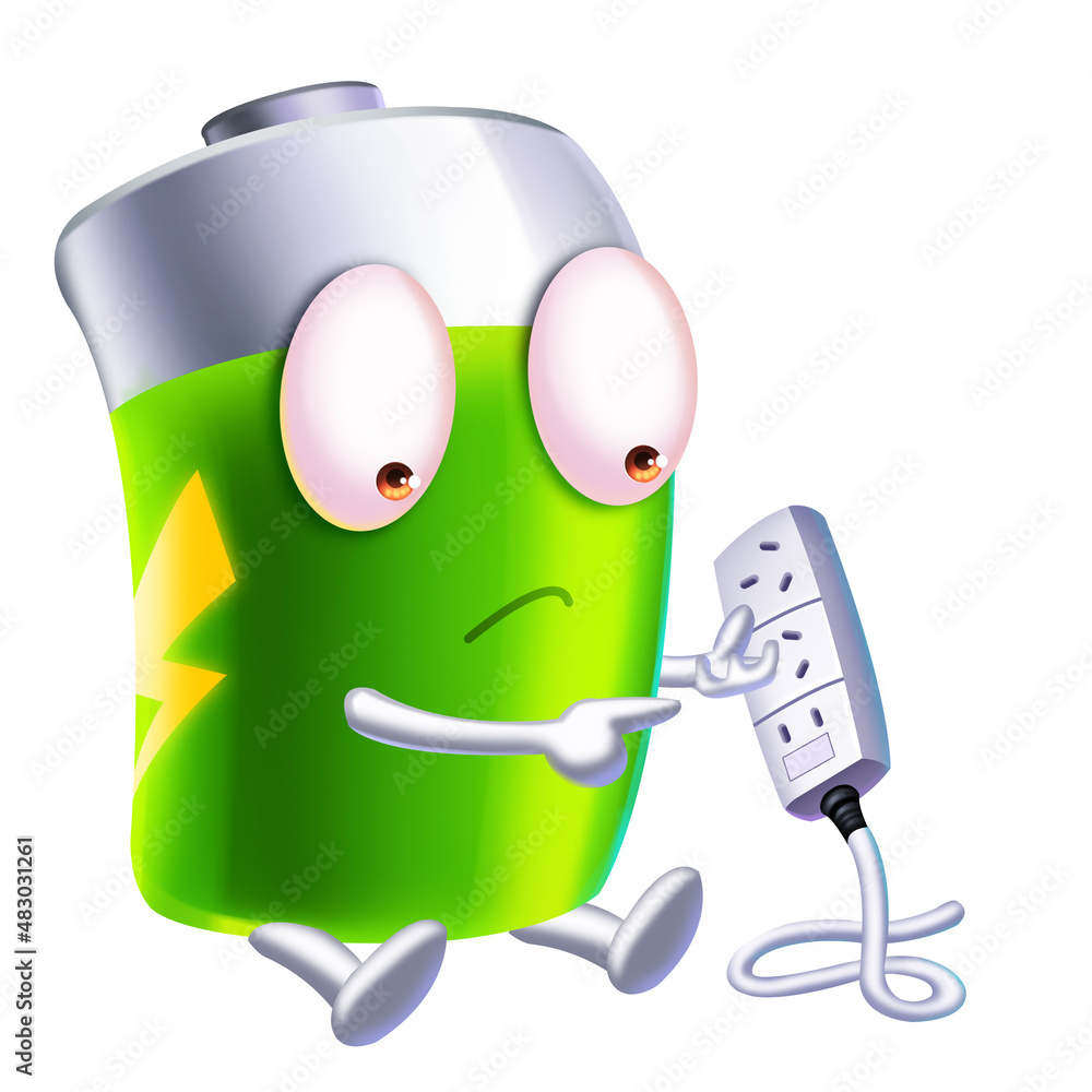 Battery Boy. Realistic Fantastic Characters. Fantasy Nature Animals ...