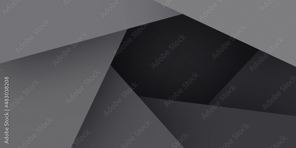 Abstract gray background low poly textured triangle shapes in random ...