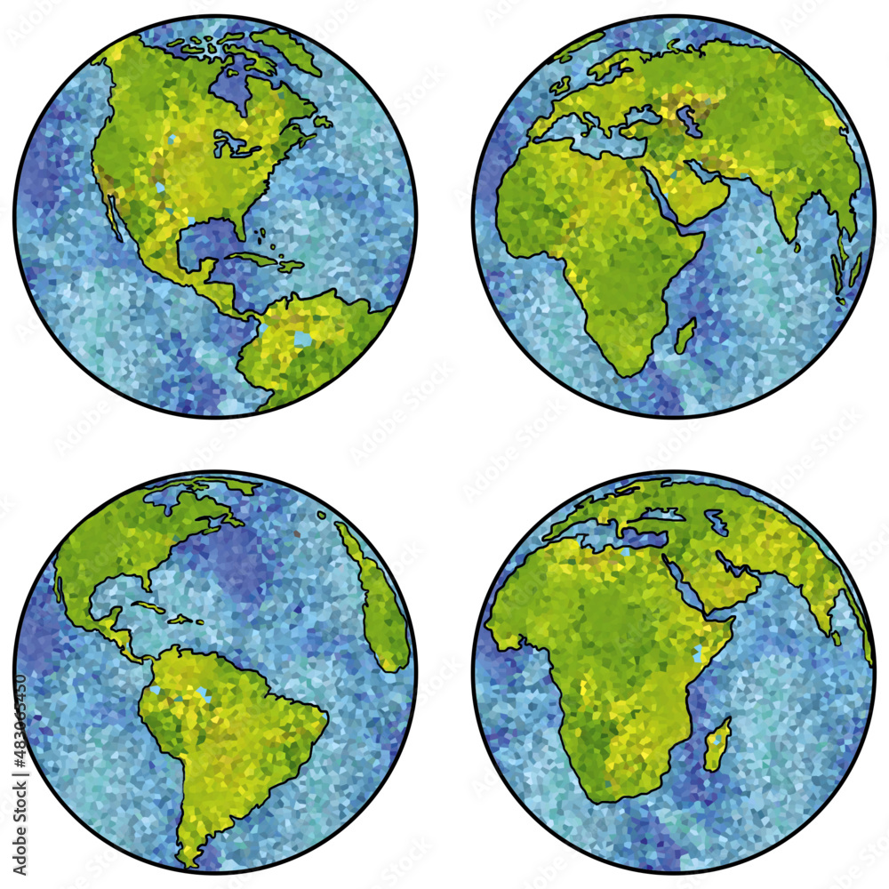 world planet earth icon Cartoon Earth Art Hand drawn cute cartoon earth ...