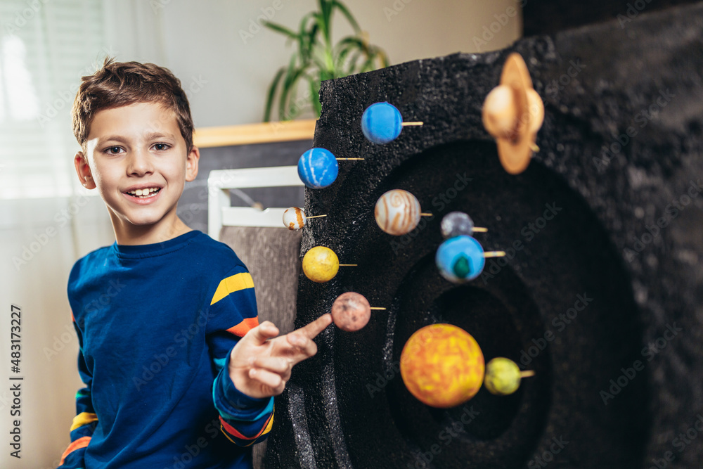 School Science Project Solar System