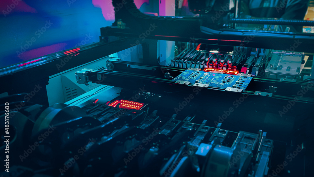 Machine Vision System inspect PCB for the number, size, and placement ...