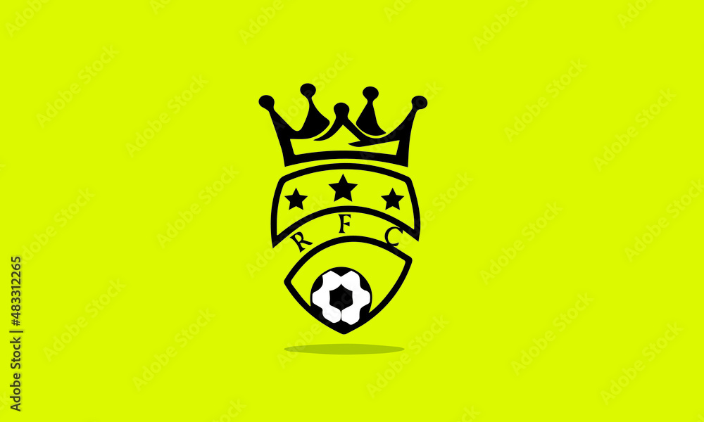 Football logo design,football logo for a team, royal football logo ...