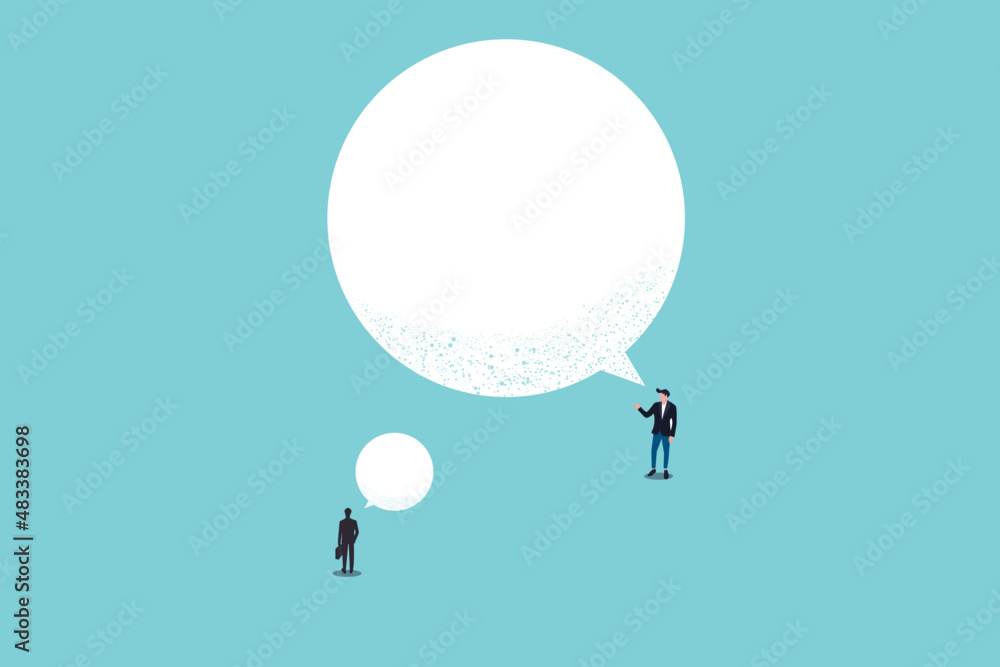 Business manager or leadership vector concept. Symbol of business ...