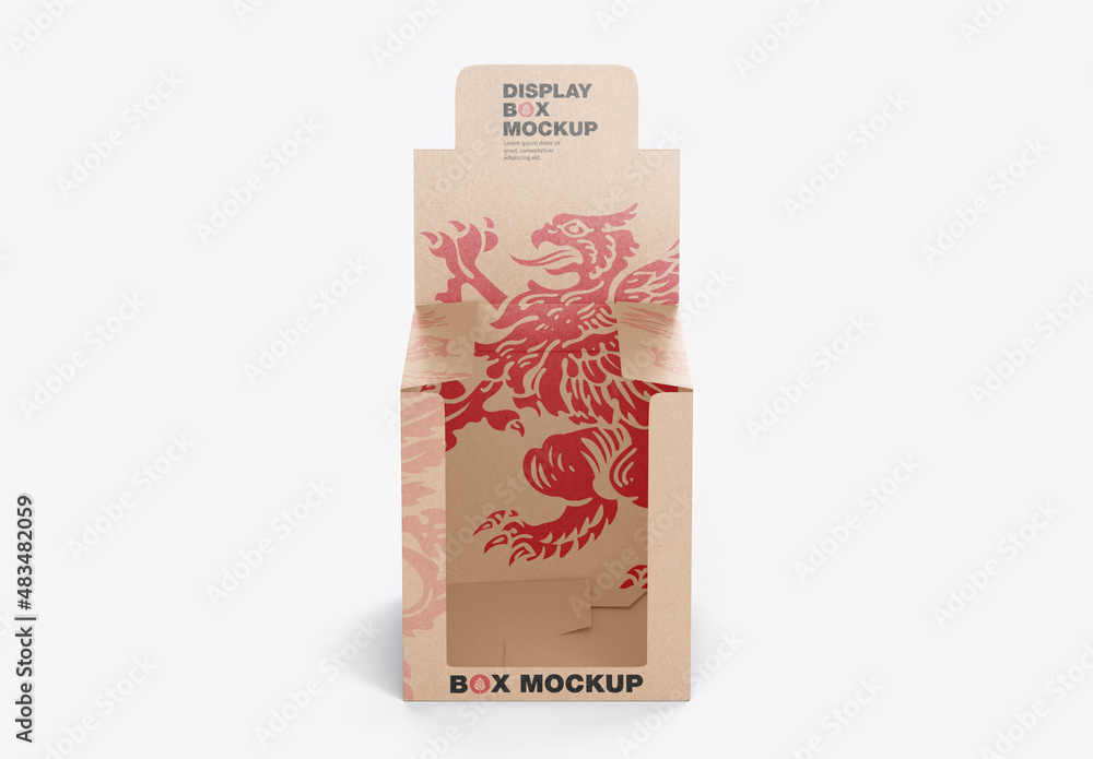 Display Box Mockup Stock Template | Adobe Stock
