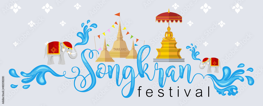 Songkran Festival, Thailand travel concept - The Most Beautiful Places ...
