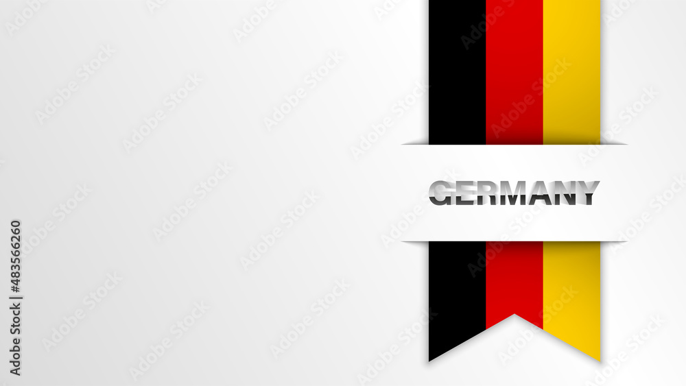 EPS10 Vector Patriotic background with Germany flag colors. Stock ...