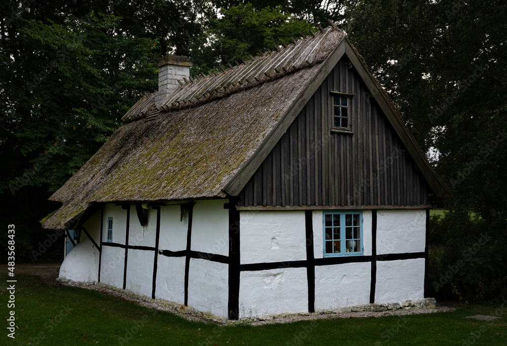 Medieval Thatched Roof Cottage