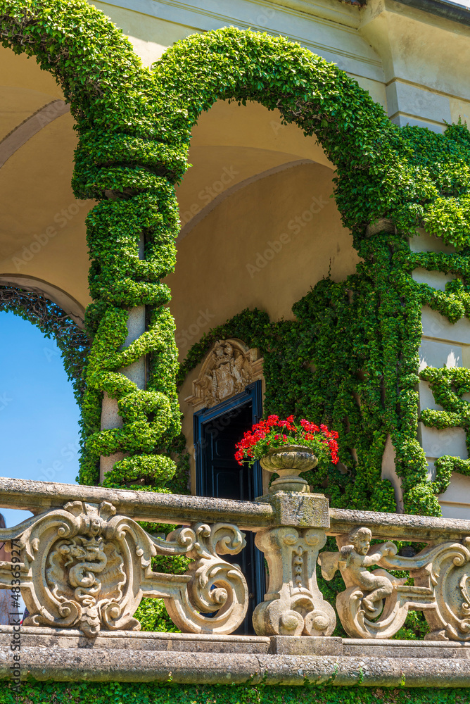Villa del Balbianello, famous villa with splendid gardens in the ...