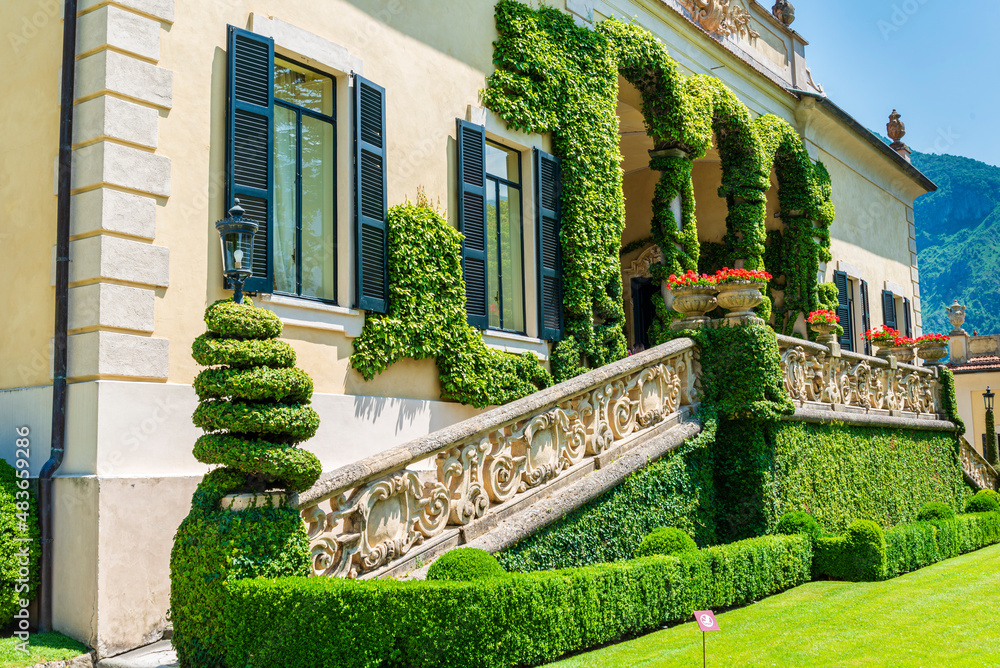 Villa del Balbianello, famous villa with splendid gardens in the ...