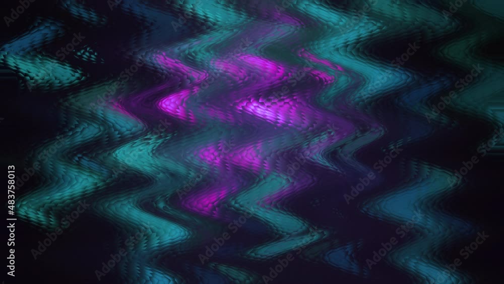Sci-fi modern texture for cyberspace concept. Hex grid pattern. Wave ...