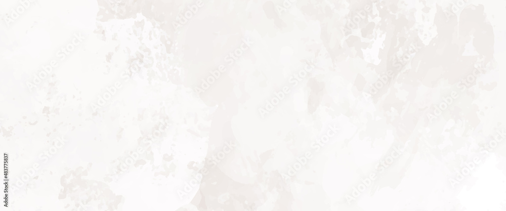 Silver ink and watercolor textures on white paper background. Paint ...