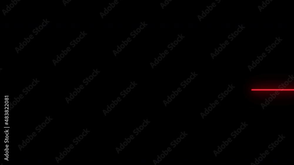 Ekg - electrocardiogram. Heartbeat monitor in glowing red color on ...