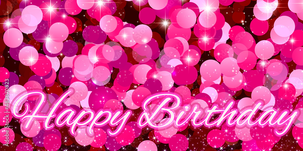 Happy birthday Stock Vector | Adobe Stock