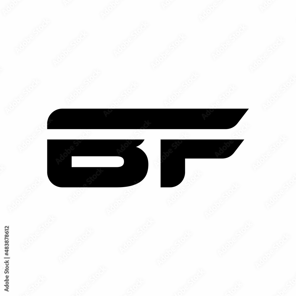 Modern Initial BF logo design inspiration Stock Vector | Adobe Stock