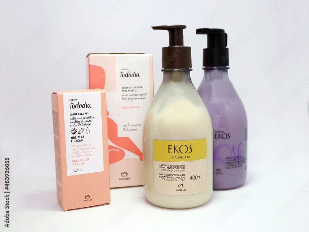 Natura. Ekos. Toilet soaps. Beauty and personal care products. Pure ...