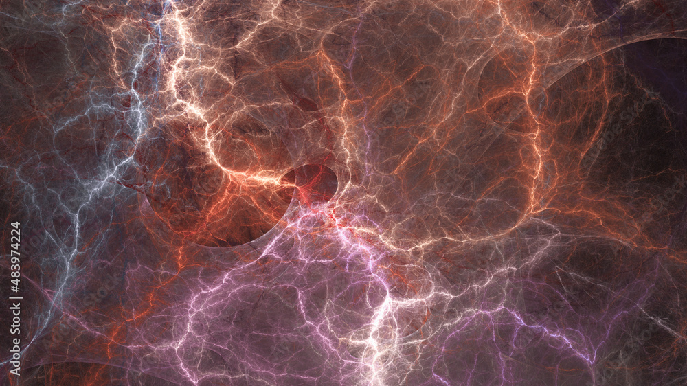 Red lightning background, plasma and electrical abstract Stock ...