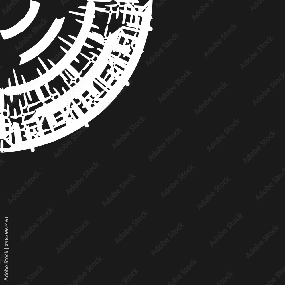 Set of corners for decoration of photos in photo albums. Retro photo ...