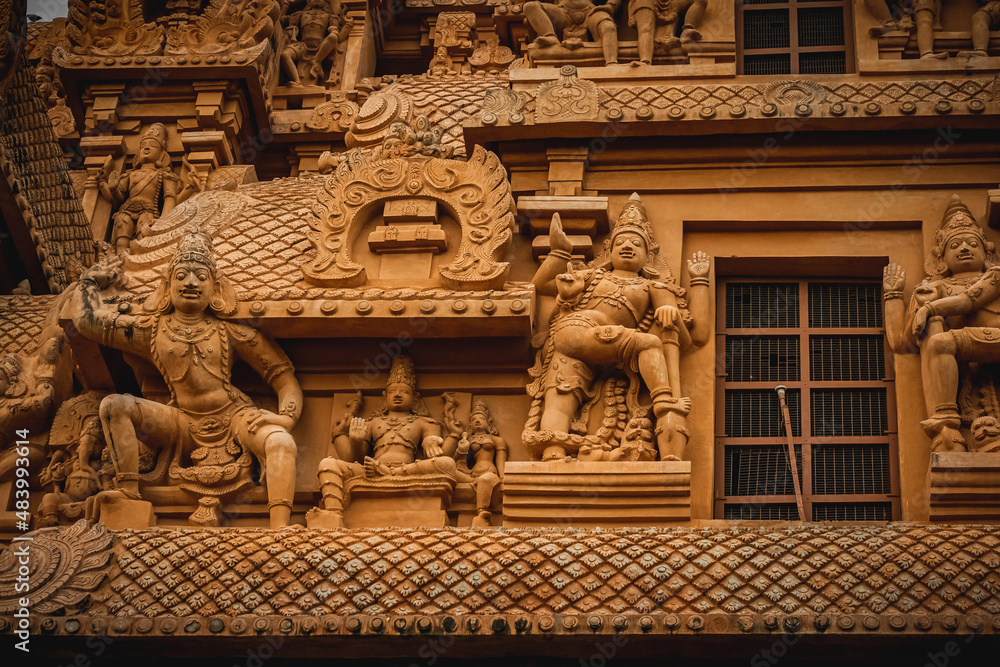 Tanjore Big Temple or Brihadeshwara Temple was built by King Raja Raja ...