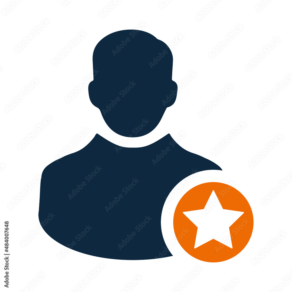 Profile, employee, rank, ranking icon. Simple flat design concept ...