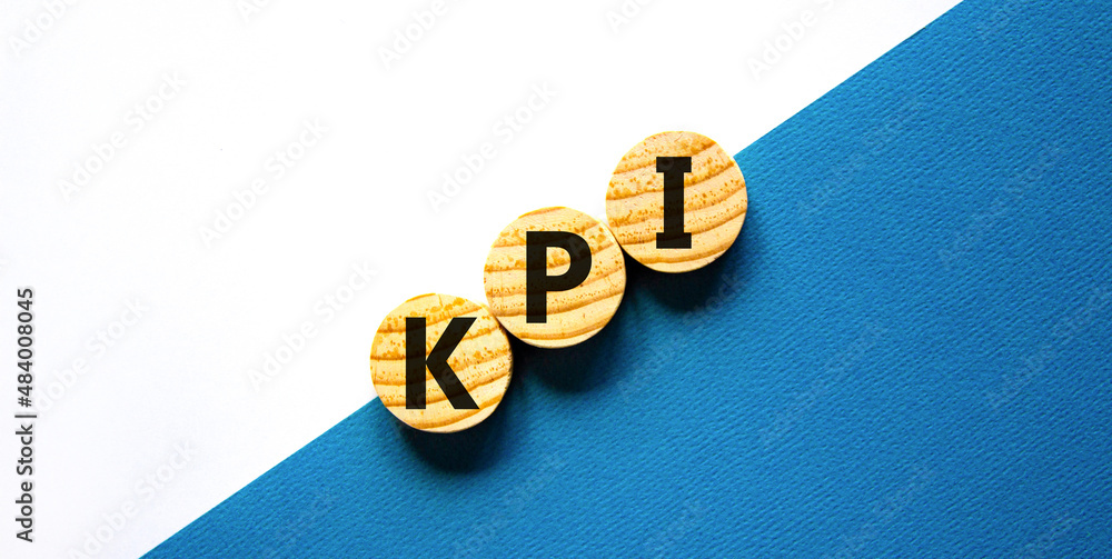 KPI, key performance indicator symbol. Concept word KPI, key ...
