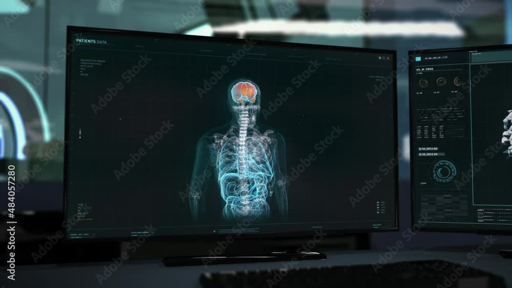 Interface of the futuristic detection system used at the laboratory ...