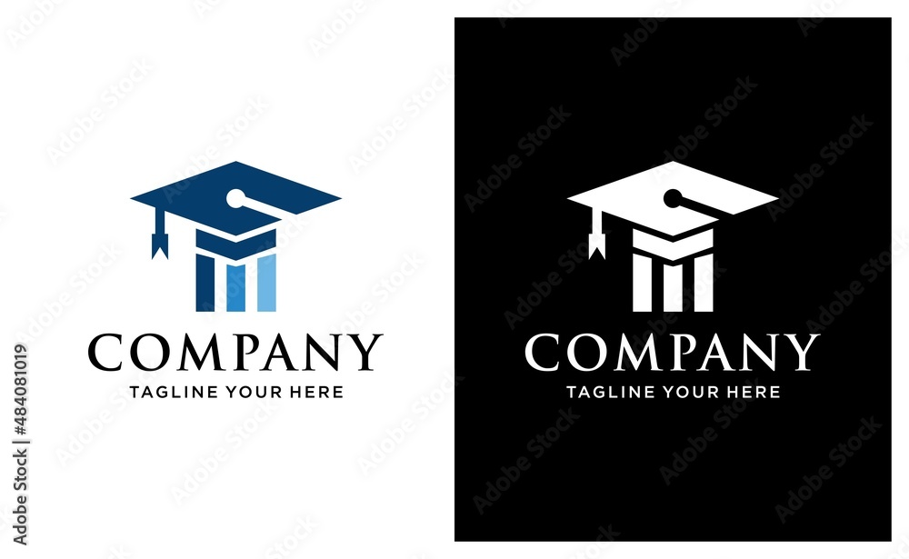College, Graduate, Campus, Education logo design. and investment logos ...