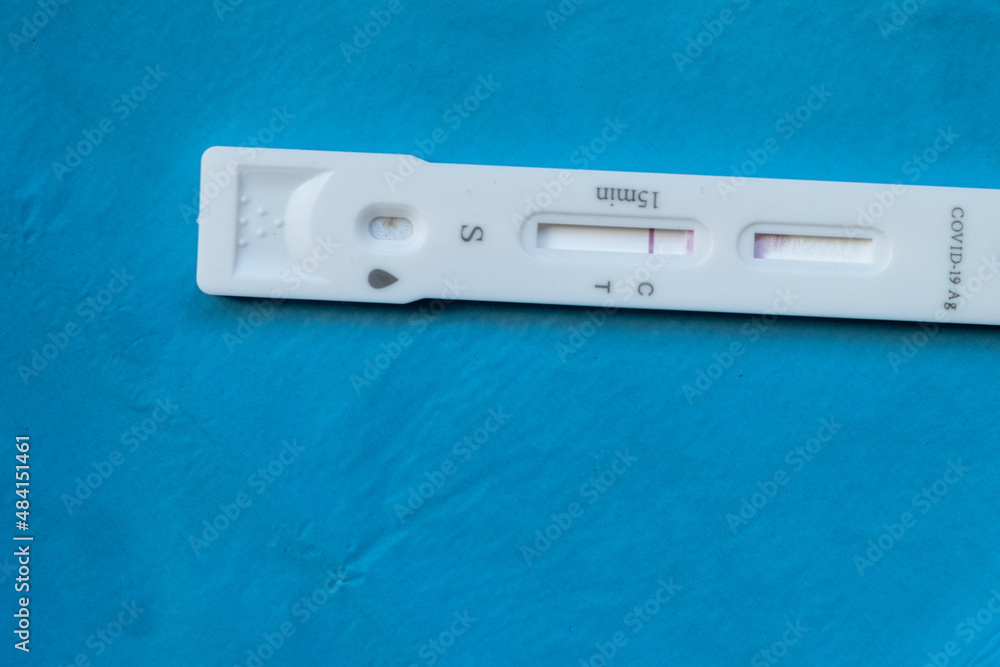 Express coronavirus tests for public use. Negative Covid 19 Antigen ...