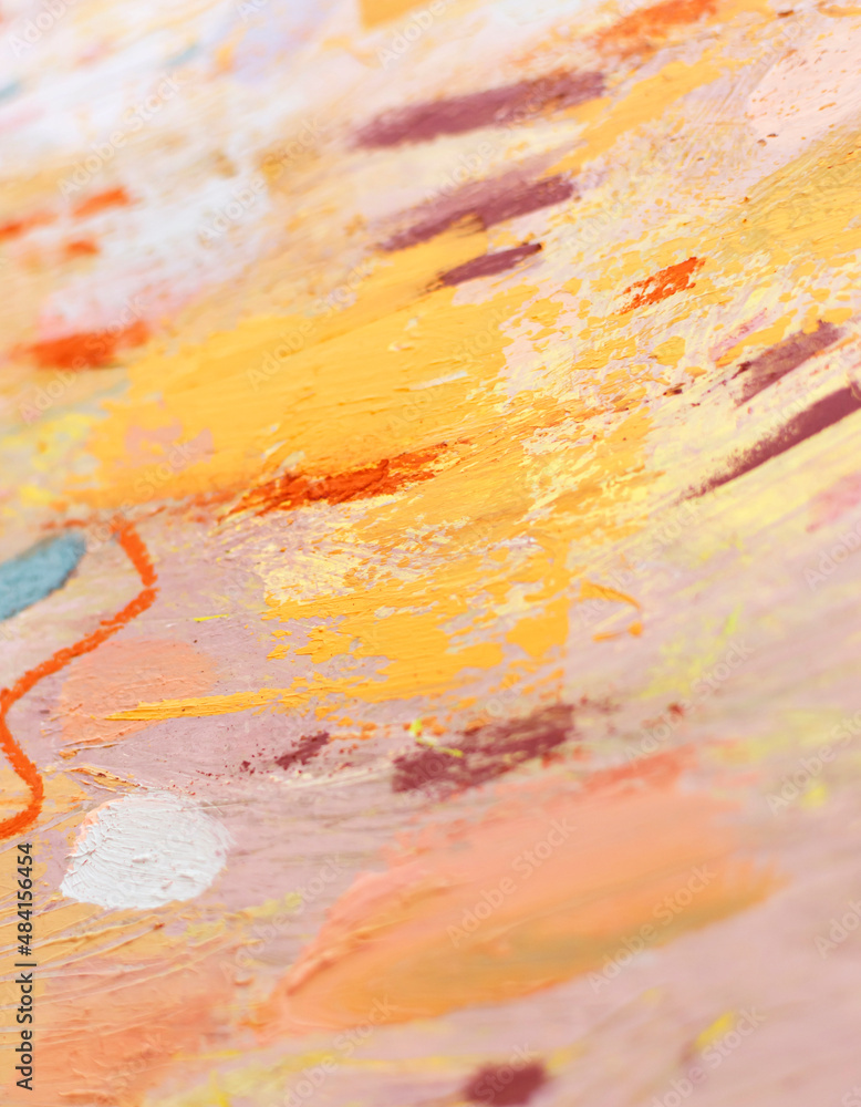 Mental health concept art. Warm tint abstract textures for creativity ...