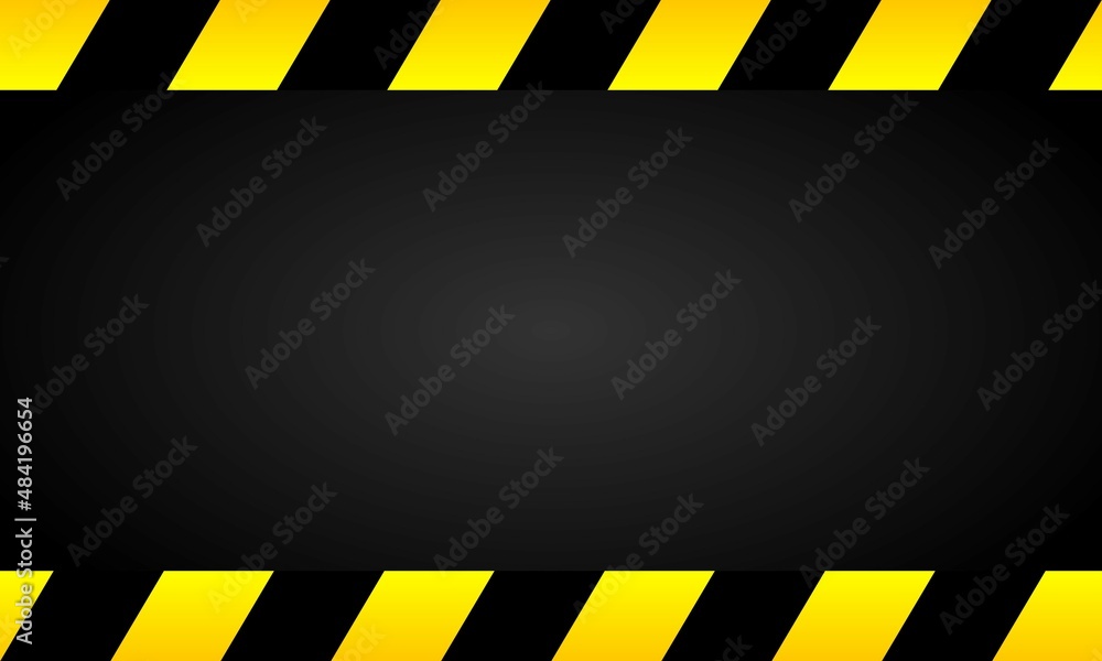 construction background. with a combination of black and yellow Stock ...