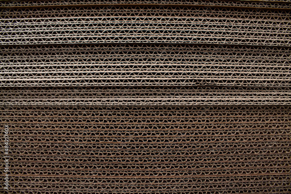 Foto de Flauta cartón corrugado do Stock | Adobe Stock