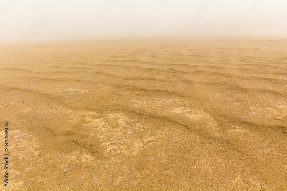 Poster Sand storm in Danakil depression, Ethiopia. – Wall Art | UkPosters