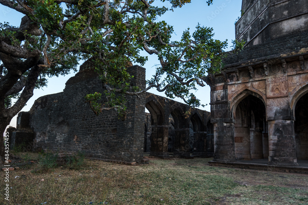 Hathi Mahal also known as Elephant Palace, Mandav. Mandu is an ancient ...