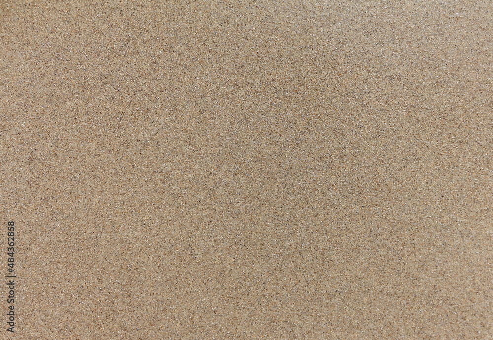 Smooth sand background. Natural sand texture. Sandy beach surface, top ...