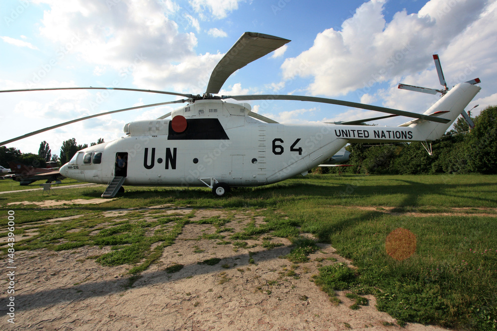 Fotografia do Stock: Exterior view of a Mil Mi-26 "Halo" super heavy ...