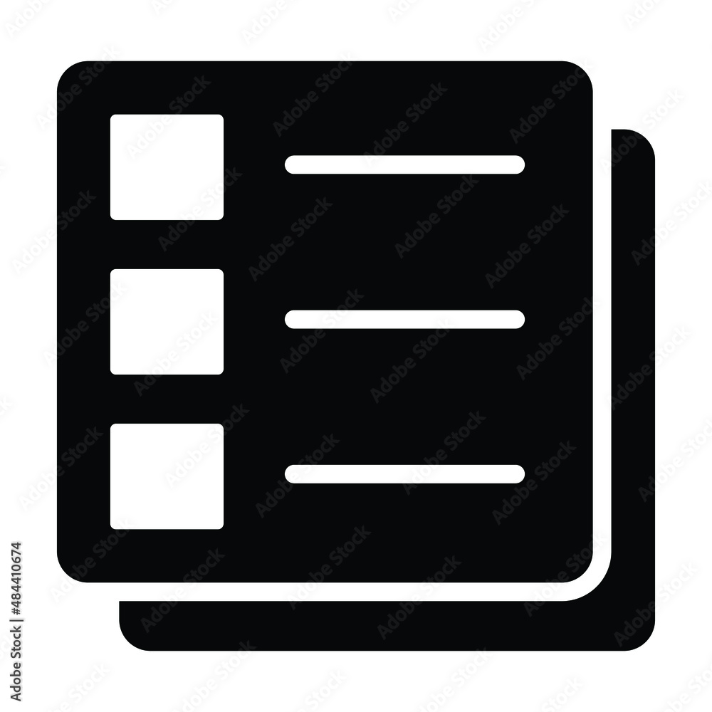 form Icon. User interface Vector Illustration, As a Simple Vector Sign ...