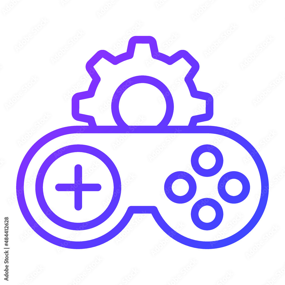 console management Icon. User interface Vector Illustration, As a ...