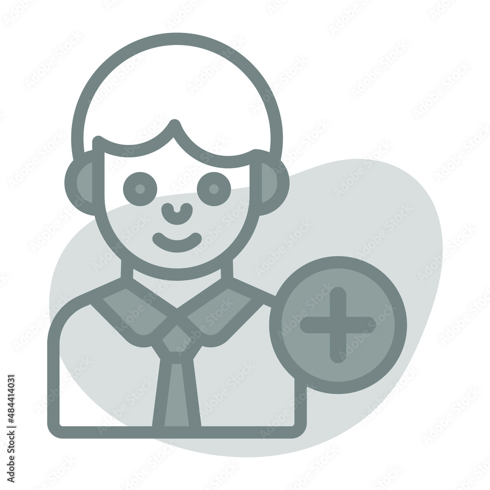 add user Icon. User interface Vector Illustration, As a Simple Vector ...