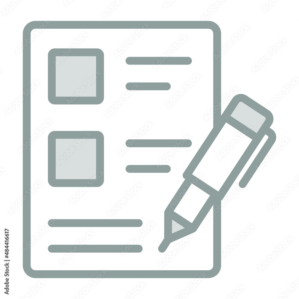 contract Icon. User interface Vector Illustration, As a Simple Vector ...