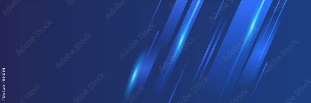 Stockvector modern light blue abstract banner design background. Blue ...