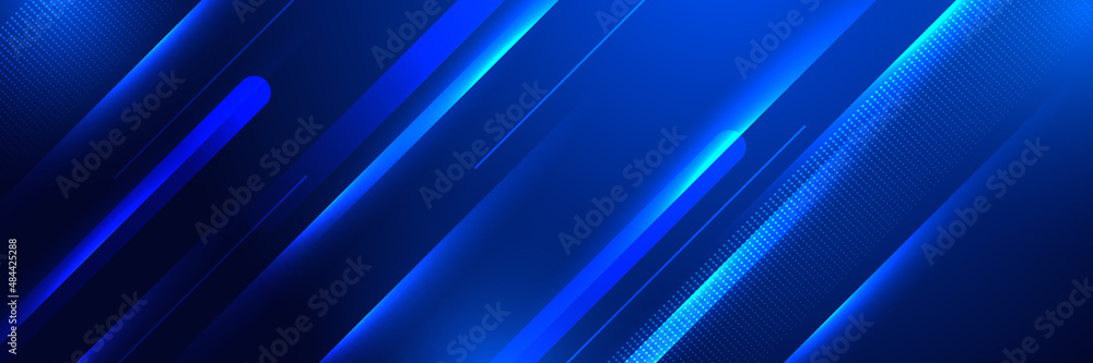 Modern blue abstract background banner. modern light blue abstract ...