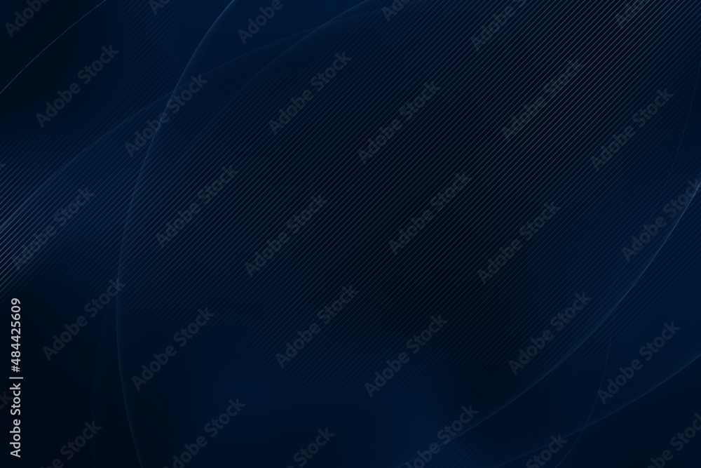 Dark Blue Abstract Background with Straight Line Stock Illustration ...