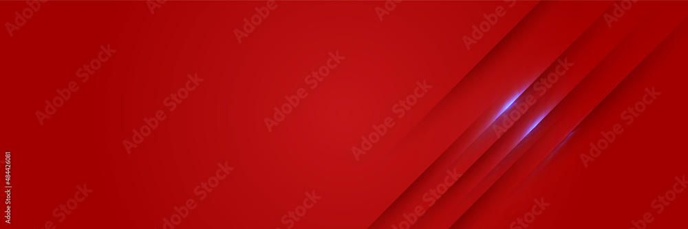 modern light red abstract banner design background. Abstract red banner ...