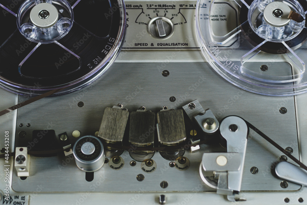 Analog Stereo Open Reel Tape Deck Recorder Player with Metal Reels ...