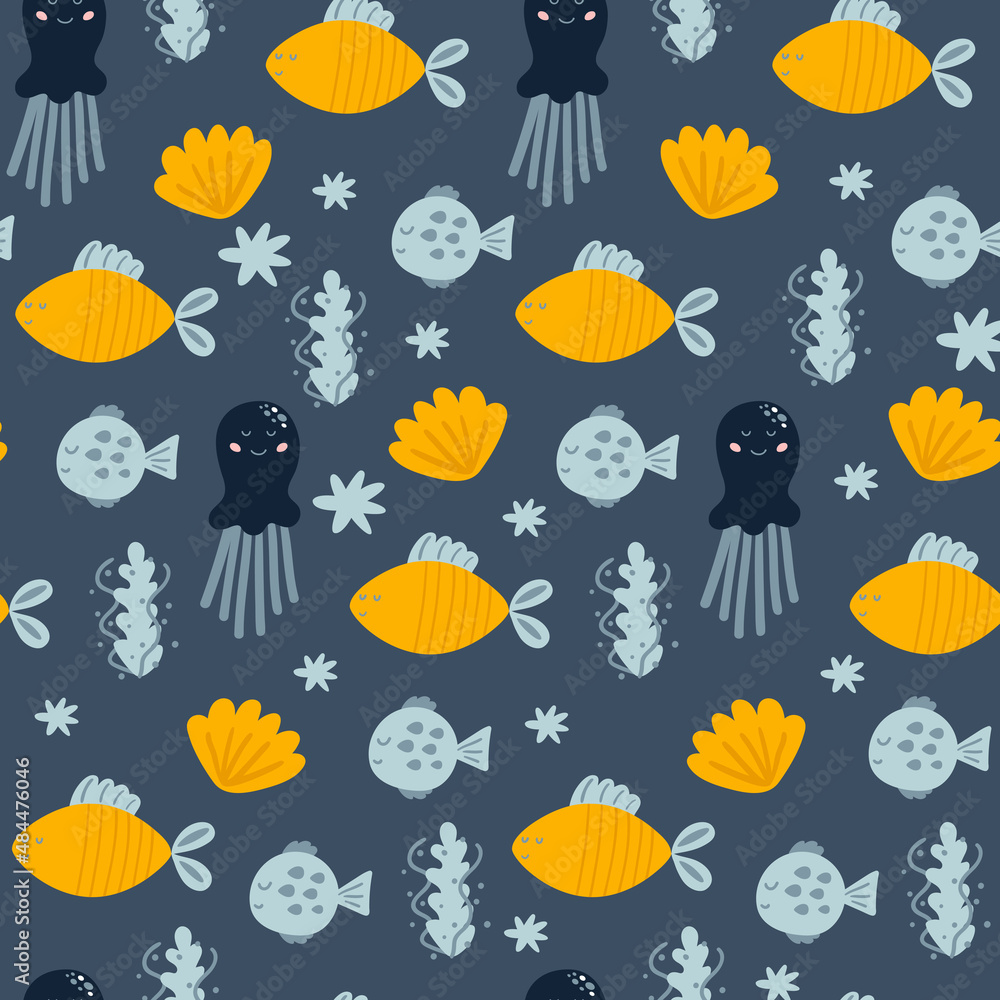 Sea Life Pattern