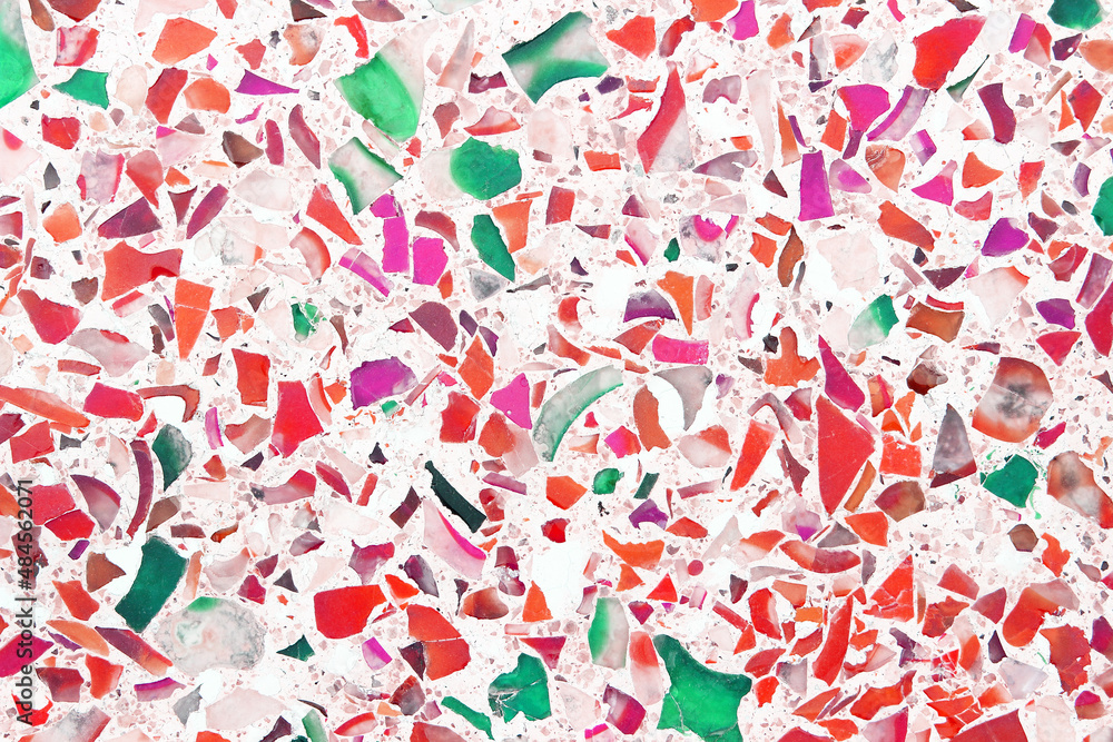 colorful terrazzo floor texture background Stock Photo | Adobe Stock